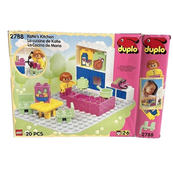 Lego | Toys | Lego Duplo 2788 Katies Kitchen W Box 2787 Sleepy Dreams ...